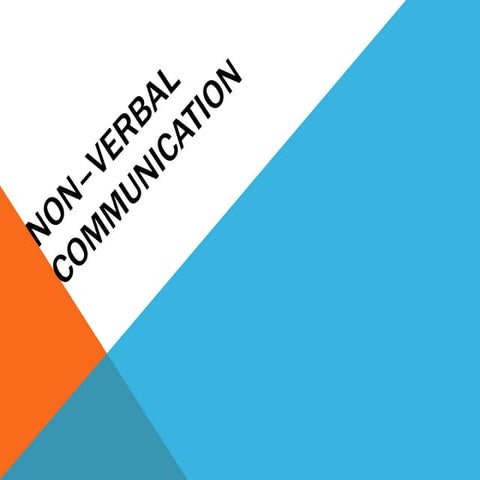 Non Verbal Communication.pptx