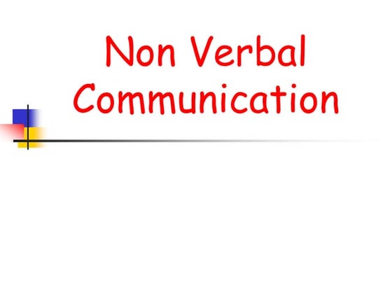 Non-Verbal Communication SEL Presentation Colorful Lined Illustrative ...