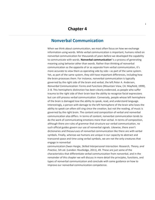 NonNonverbal Communication Pathways - Paralinguistics and Proxemics | PPTX