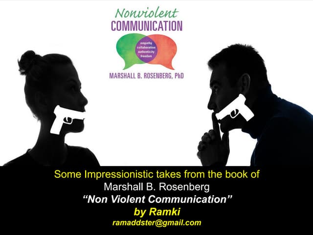 The four components of nonviolent communication | PDF