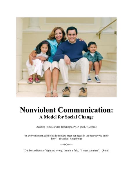 Needs list nonviolent communication | PDF