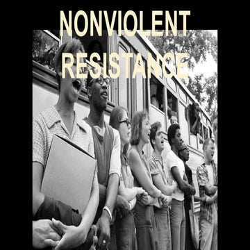 Nonviolent resistance (1) | PPTX