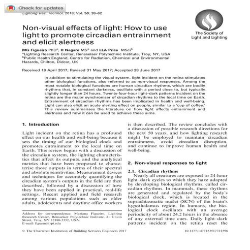 Non visual effects of light_How to use LIGHT PROMOTE CIRCADIAN.pdf