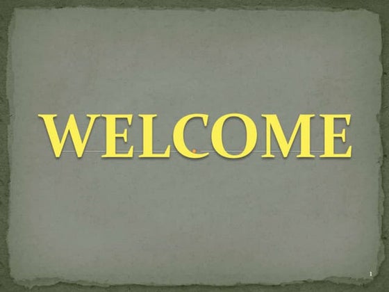 Order sheet presentation by walid | PPT