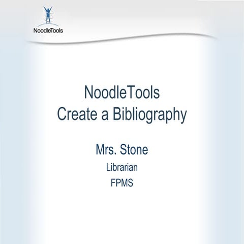 Noodle tools for_students_citing | PPT