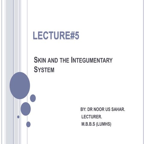 skin-the integumentary system | PPTX