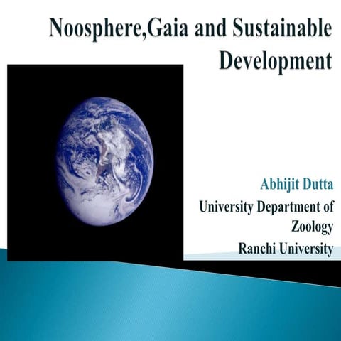 Noosphere and innovative ideas | PPT