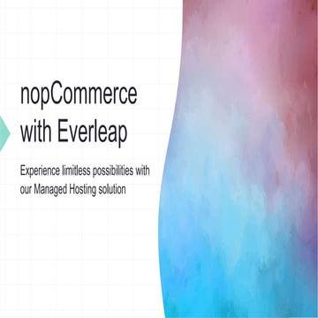 Online nopCommerce Meetup: nopCommerce Hosting Options with Everleap | PPT