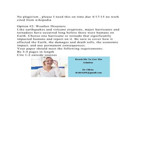 No plagirism , please I need this on time due 41715 no work cited .docx