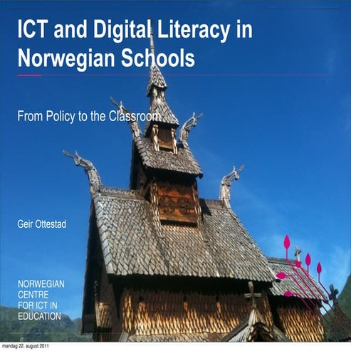 ICT and Digital Literacy in Norwegian Schools | PDF