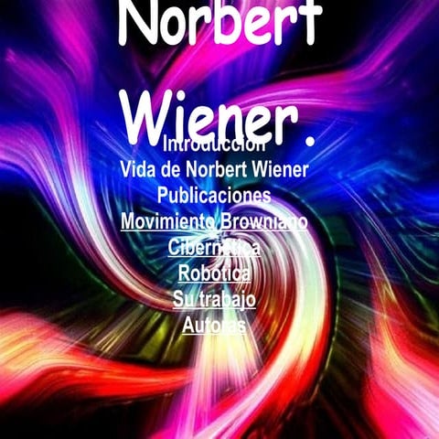 Norbert Wiener | PPT