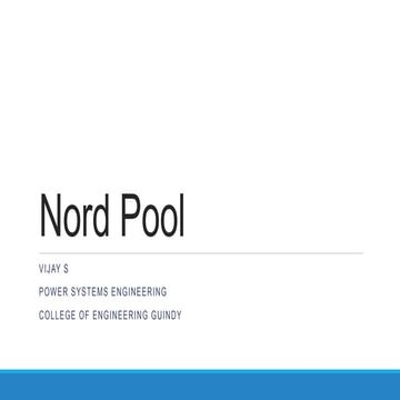 Nord pool | PPTX