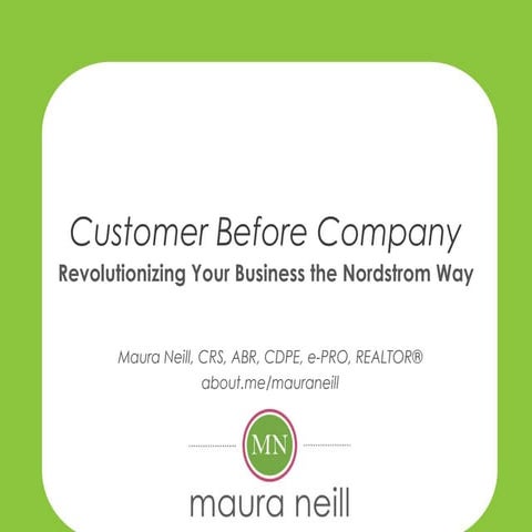 Customer Before Company: Revolutionizing Your Real Estate Business the ...