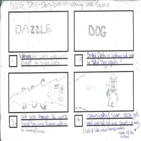 Dazzle Dog StoryBoard | PPT