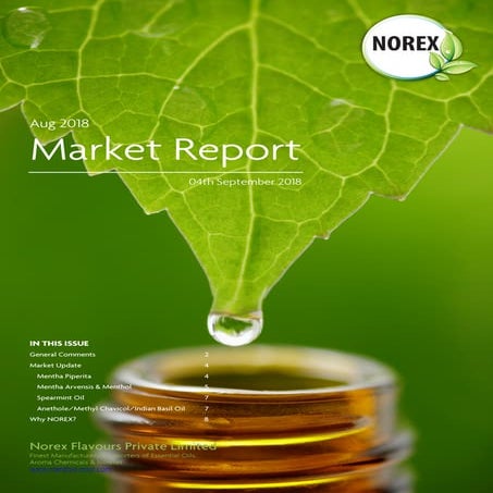 Norex flavour trends oct 2020 | PDF