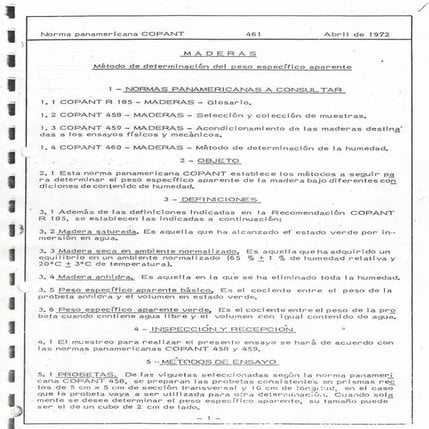 Norma copant | PDF