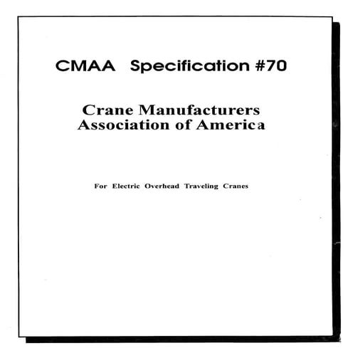 Norma cmaa 70 | PDF