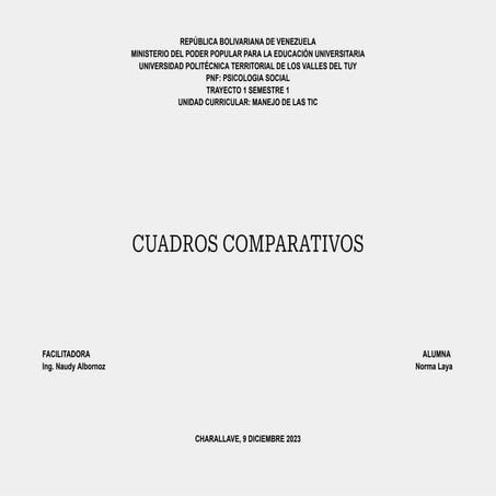 Cuadro Comparativo De Sistemas Operativos Ayuda Porfa