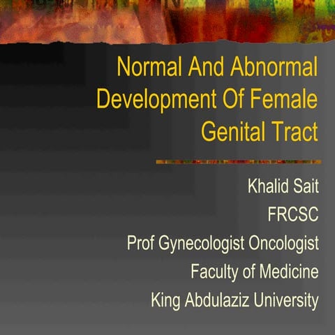 Hypertrophic elongated cervix (elongation of cervix) | PPTX