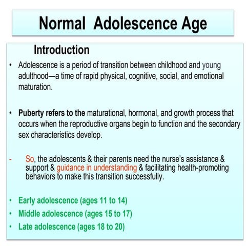 Normal Adolescence age Lecture 6.pptx