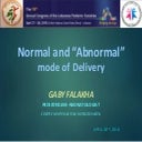 Normal and abnormal delivery Dr Falakha | PPTX