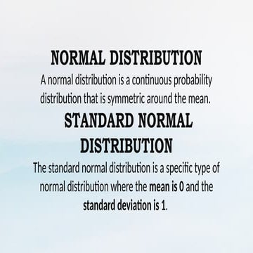 Normal and Standard Normal Distribution.pptx