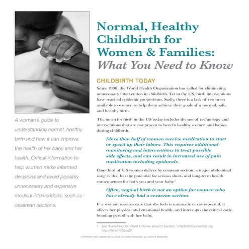 Normal birth | PDF