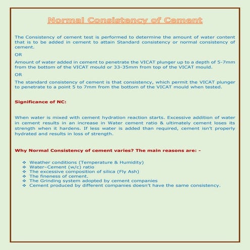 Normal consistency-Amit Payal | PDF