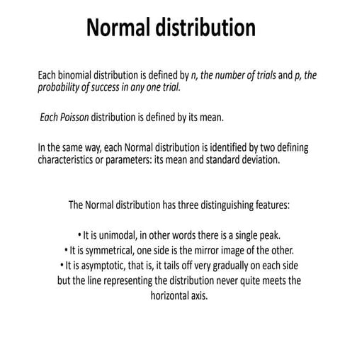 Normal distribution | PPTX | Physics | Science