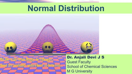 Normal distribution | PPTX