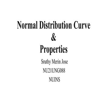 Normal Distribution Curve & Properties.pptx