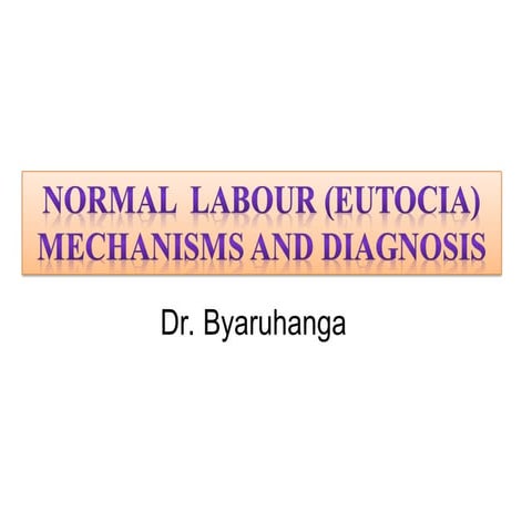 NORMAL LABOUR principles of normal labour | PPT