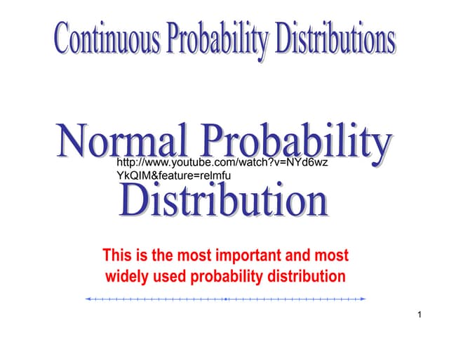 STATISTICS: Normal Distribution | PPTX