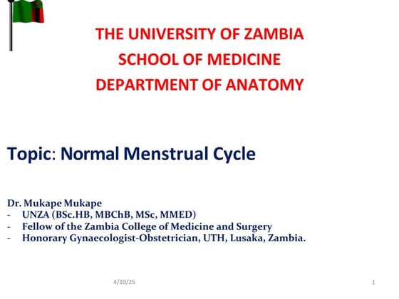 Menstrual cycle | PPTX