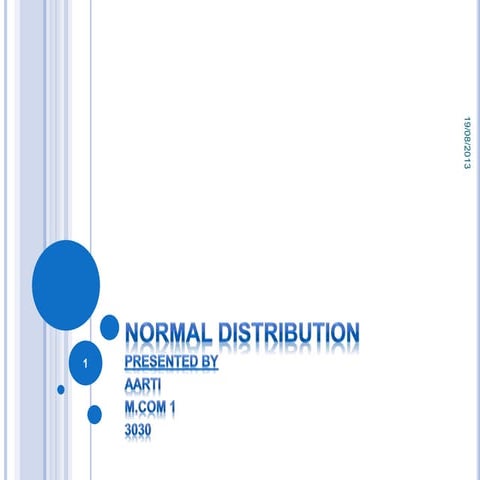 Normal Distribution and its characteristics.pptx
