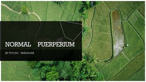 Subinvolution of the uterus | PPTX