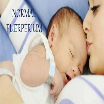 Post natal care | PPTX