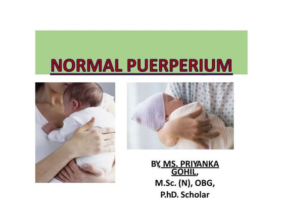 Physiological changes in puerperium | PPTX | Pregnancy | Reproductive ...