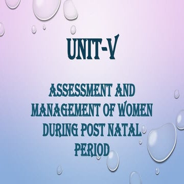 Subinvolution of the uterus | PPTX