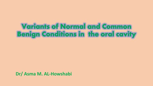 Developmental disturbances of tongue | PPTX