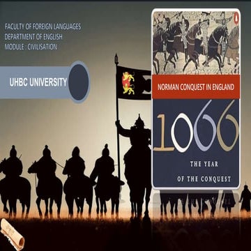 The Norman conquest of England in 1066 led by William the Conqueror | PPT