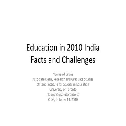 Normand labrie presentation2 | PPT