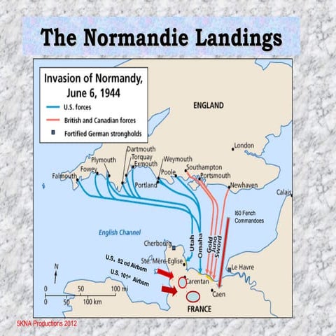 Normandy landing | PPS