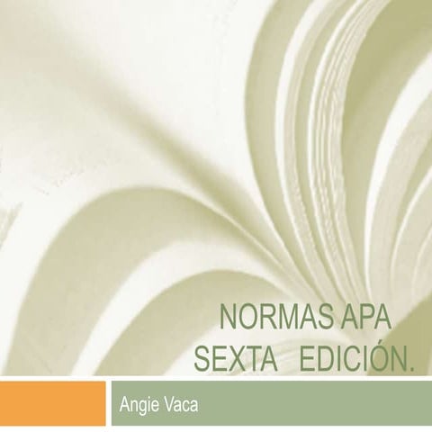 Normas apa | DOC