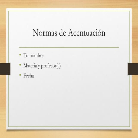 Normas_de_Acentuacion.tildeycasosespeciales | PPTX