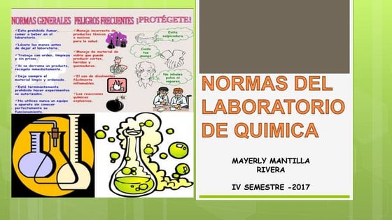 Normas De Seguridad En El Laboratorio De Química Medidas De Seguridad