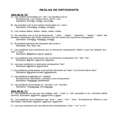 Uso de b, v, c, z, ... | PPTX
