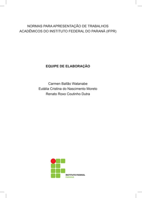 Modelo de capa para trabalhos