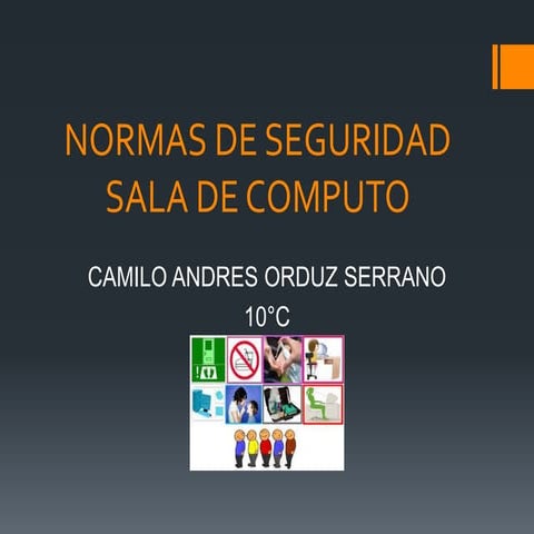 Normas sala de computo | PPTX