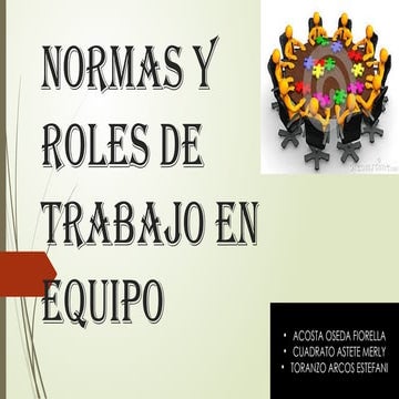 NORMAS Y ROLES DE TRABAJO EN EQUIPO.pptx